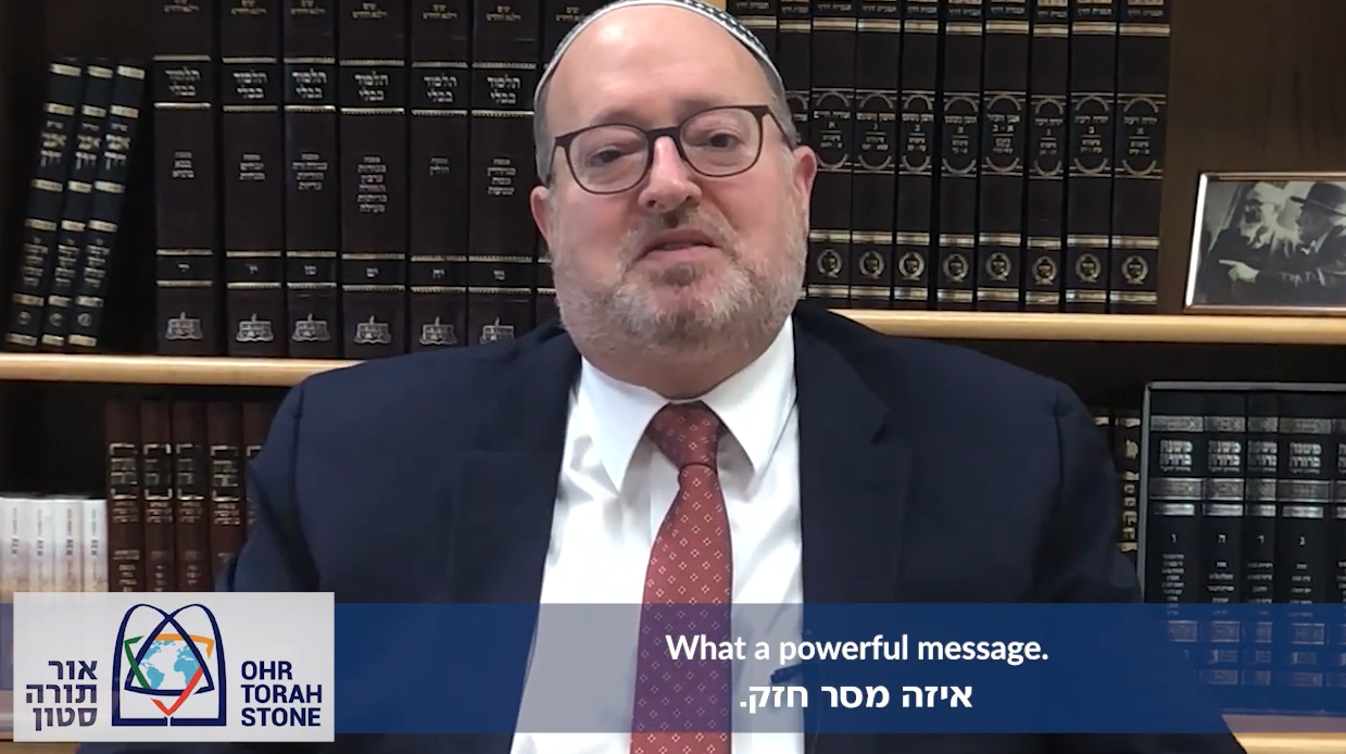 "Parsha and Purpose" - Tetzaveh 5780 - Ohr Torah Stone