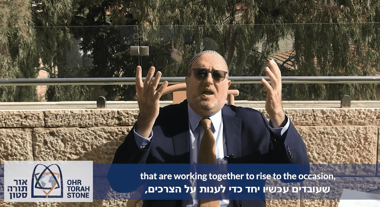 "Parsha and Purpose" - Tzav 5780 - Ohr Torah Stone