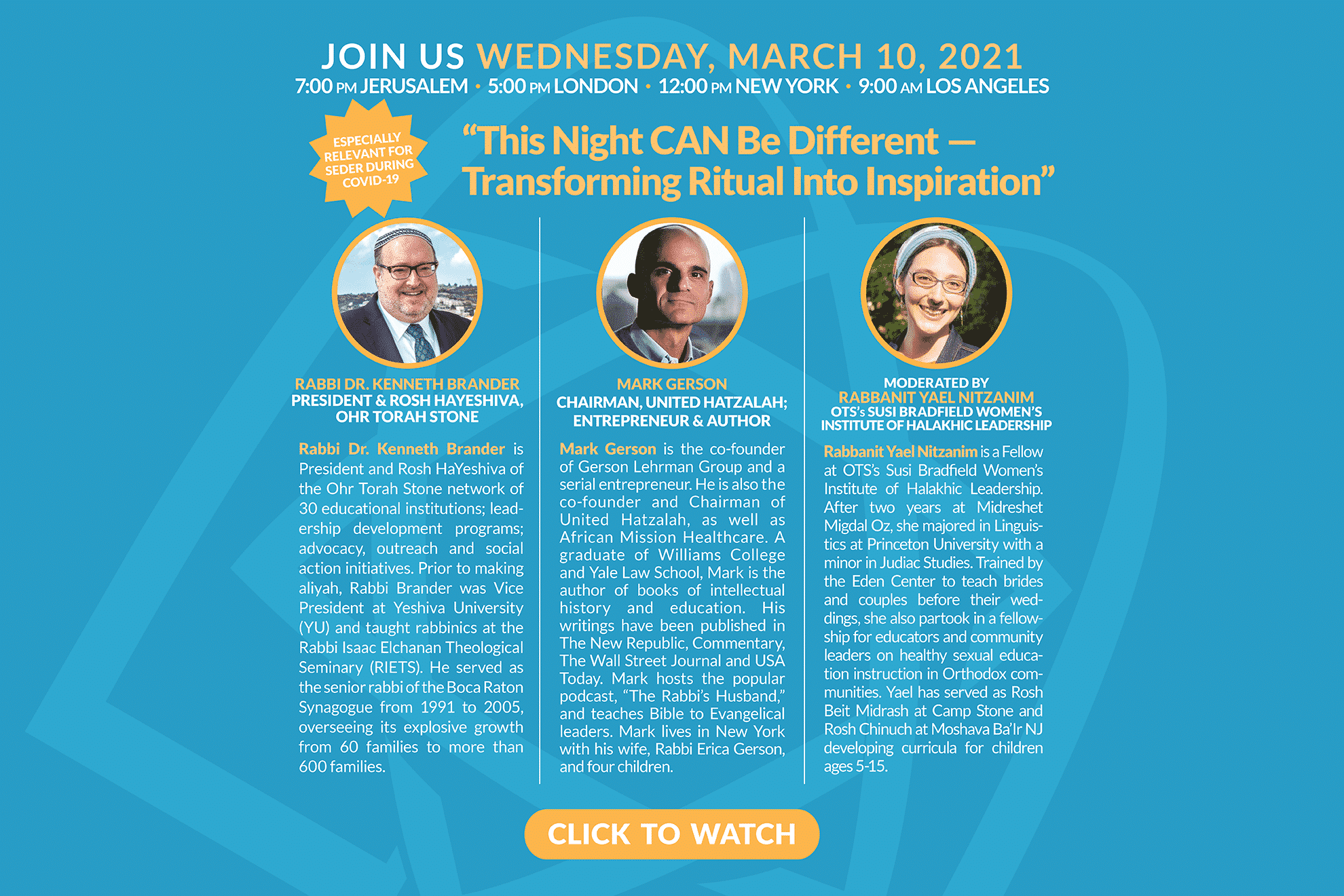 "This Night CAN be Different - Transforming Ritual into Inspiration ...